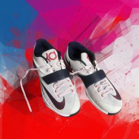 Nike | Shoes | Nike Kd Vii Usa 24 Previously Owned By Football Star ...